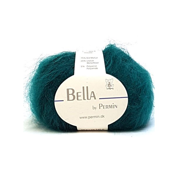 Bella Permin garn - Køb Bella garn med mohair & uldgarn her