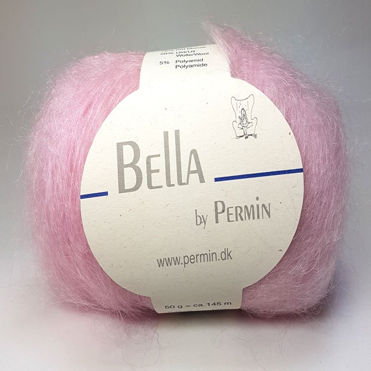 Bella Permin garn - Køb Bella garn med mohair & uldgarn her