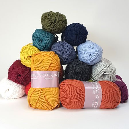 Hjertegarn Merino Cotton - Tilbud på billigt baby garn